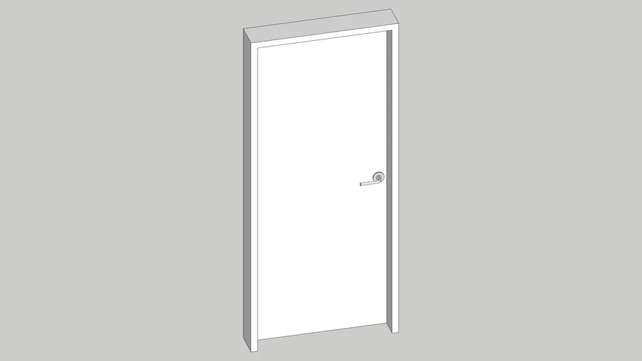 Dynamic Component Room Door_방문 | 3D Warehouse