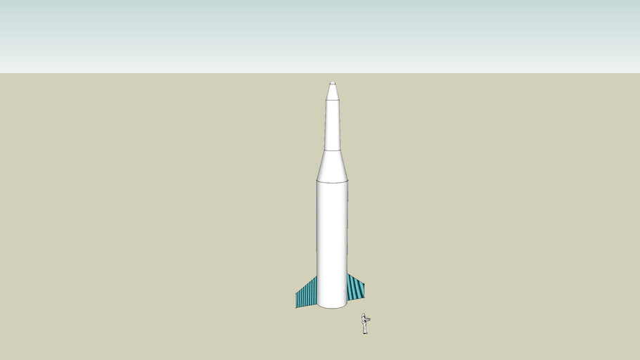 Jericho 3 the main Israel balistic missile | 3D Warehouse