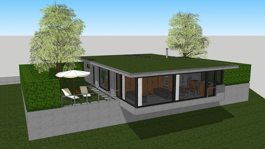 Small house V16 - Very detailed interior | 3D Warehouse