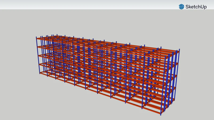 Rack materiales | 3D Warehouse