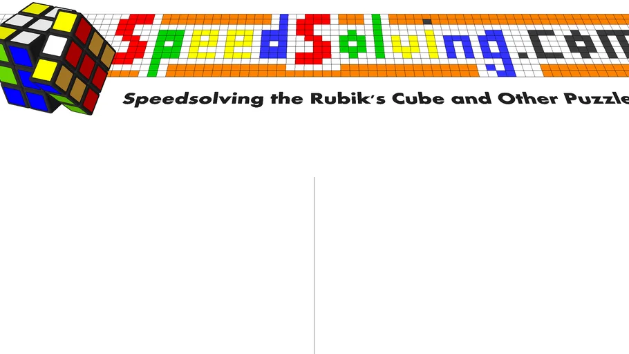 SpeedSolving (Banner Idea) | 3D Warehouse