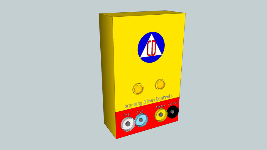 Federal Signal AR Siren Timer | 3D Warehouse