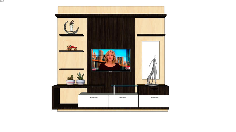 modular Tv unit | 3D Warehouse