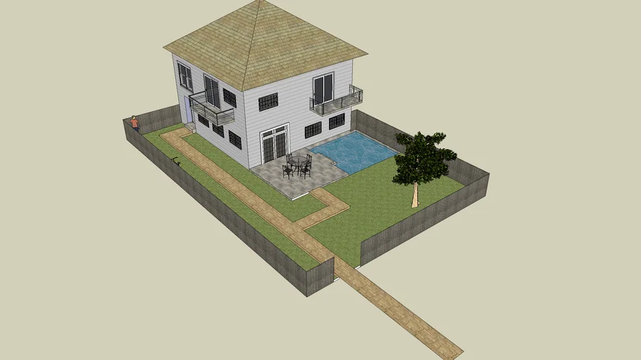 simple house | 3D Warehouse