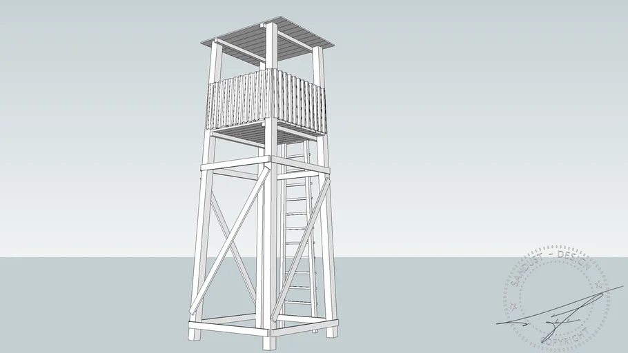 Guard Tower | 3D Warehouse