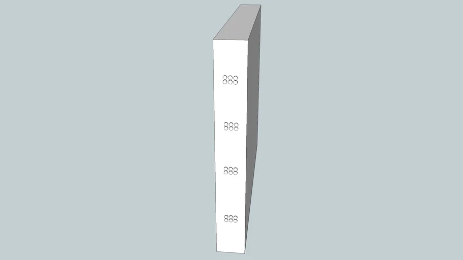 Plinth for BTS | 3D Warehouse