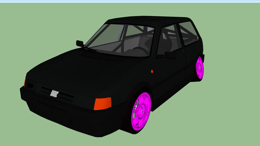 modified fiat uno ll | 3D Warehouse