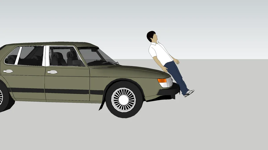 Classic SAAB 900 | 3D Warehouse