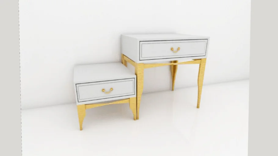 Side Table + Vanity | 3D Warehouse