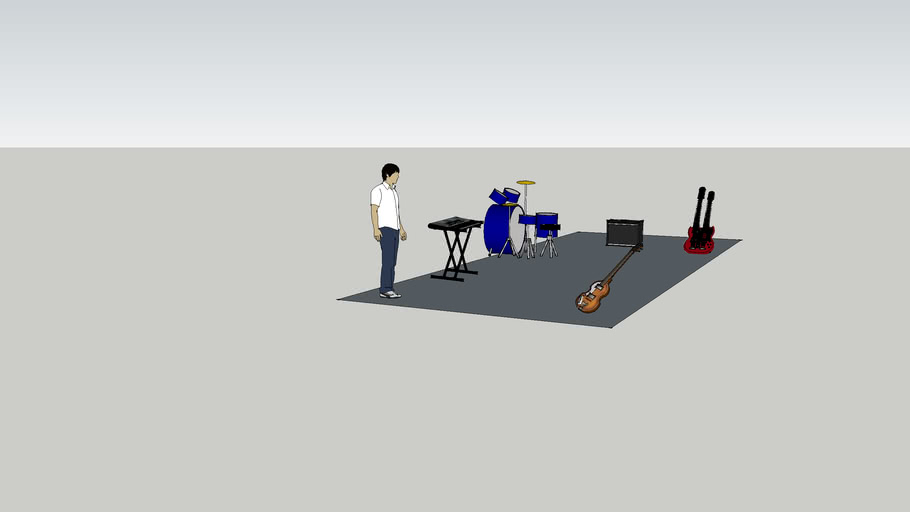 band room | 3D Warehouse