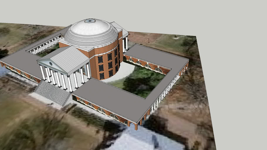 University of Virginia Rotunda | 3D Warehouse