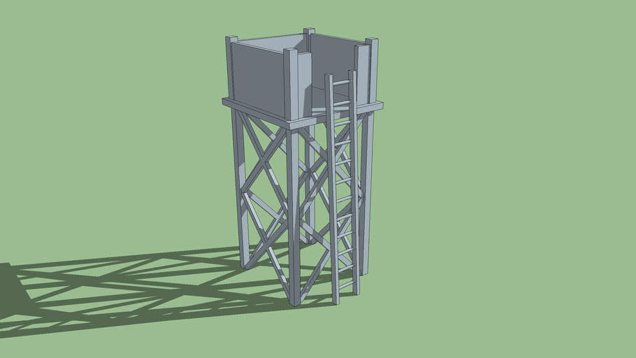 Watchtower, simple | 3D Warehouse
