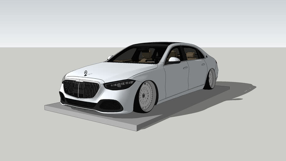 Mercedes-Maybach S600 - Stance VIP Style | 3D Warehouse