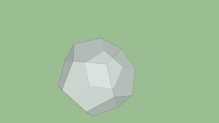 Dodecahedron | 3D Warehouse
