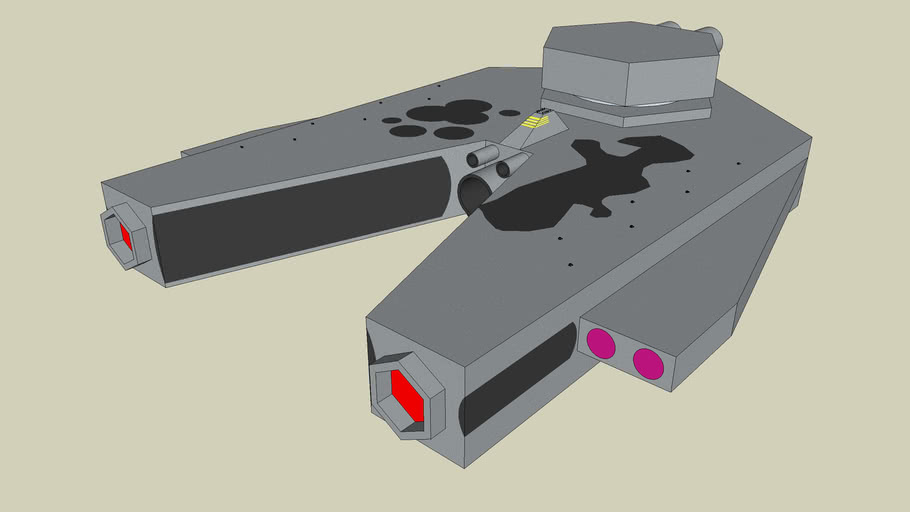 Ravager Mk. II assault ship | 3D Warehouse