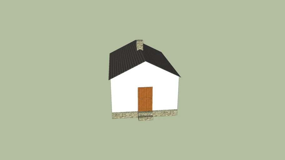 Red Ash West Virginia One Room School | 3D Warehouse