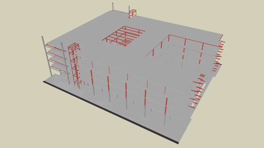 New York Times Building Low-rise structure | 3D Warehouse