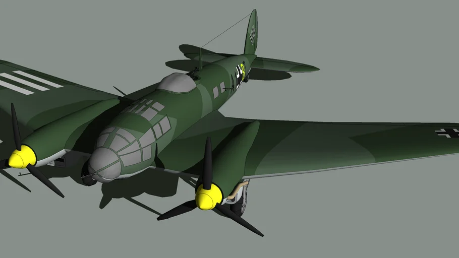 Heinkel HE-111-H-2 | 3D Warehouse