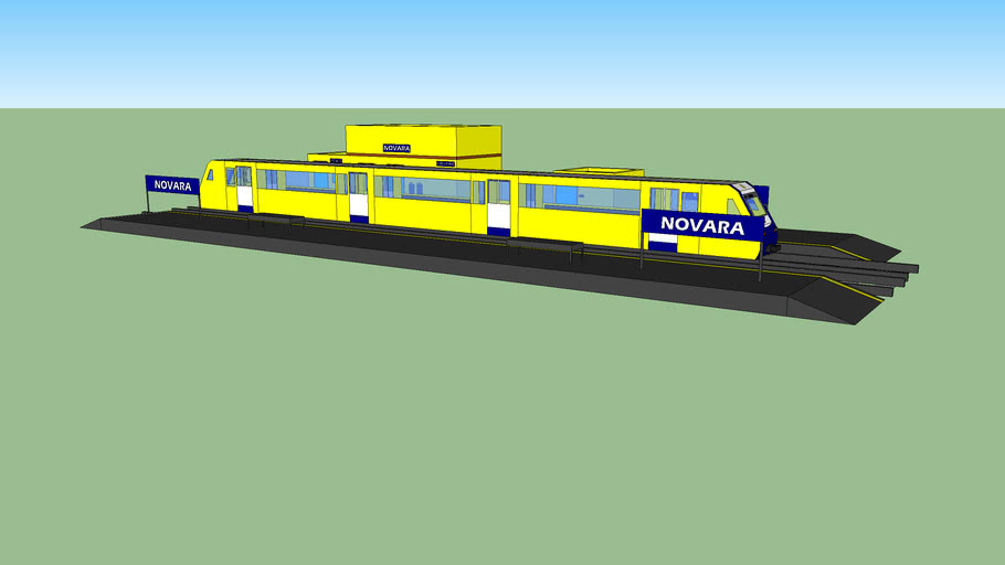 Train station example | 3D Warehouse