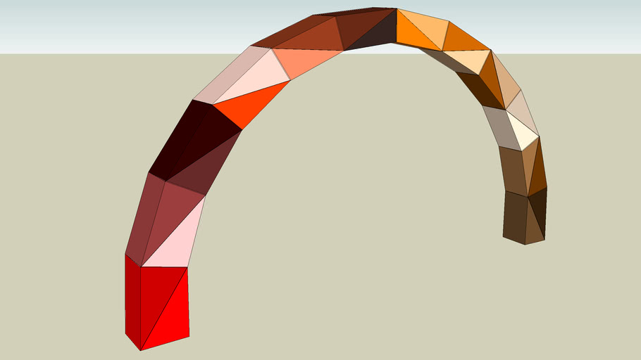 Colourful Arch | 3D Warehouse