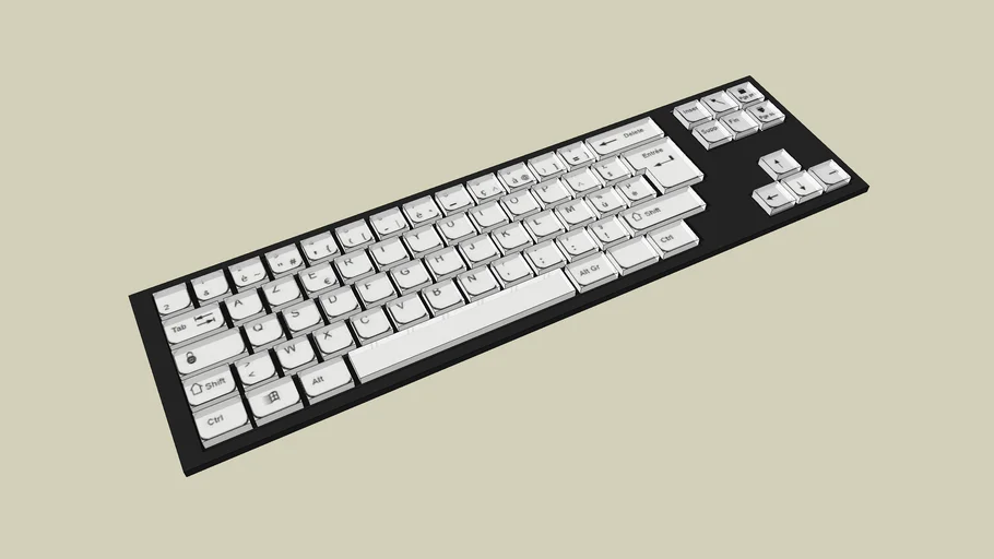 Wireless keyboard | 3D Warehouse