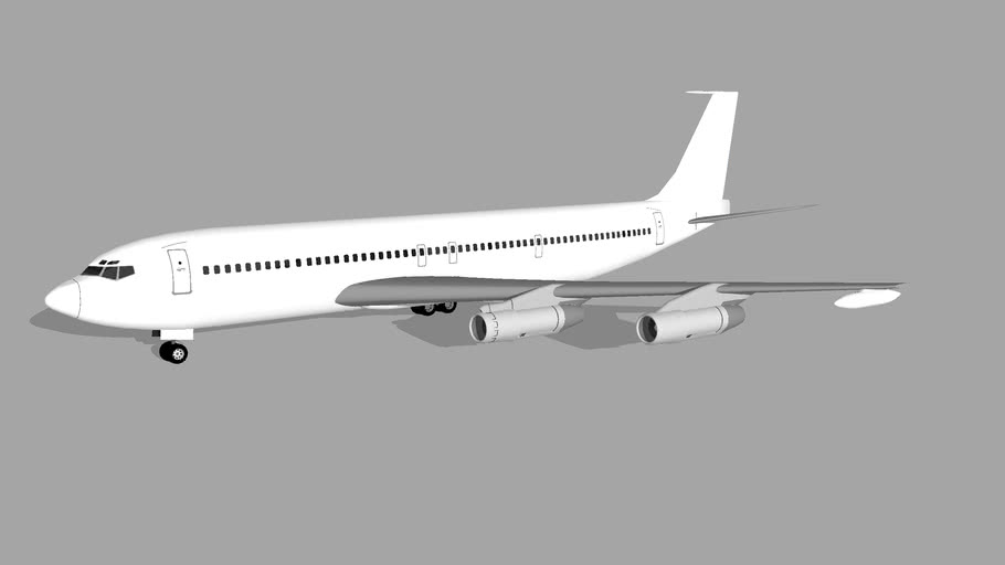 Template - Boeing 707-330B(KC) | 3D Warehouse