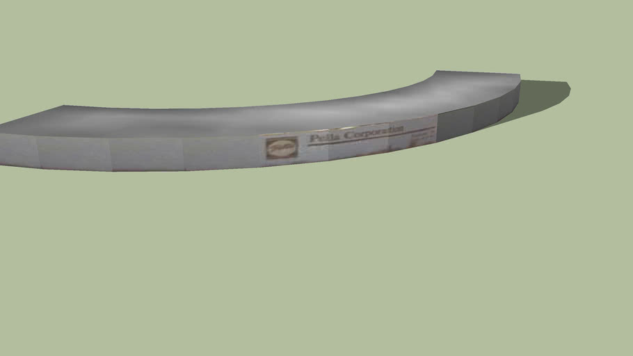 Entrance Sign, Pella Corp., S. Side of S. Clark &Truman, Pella, Iowa ...