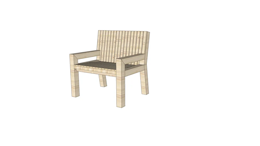 BANC DE PARC | 3D Warehouse