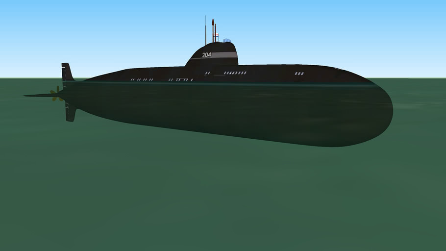 Project 671 'Yorsh' (Ruffe, NATO: VICTOR I) Nuclear Attack Submarine ...