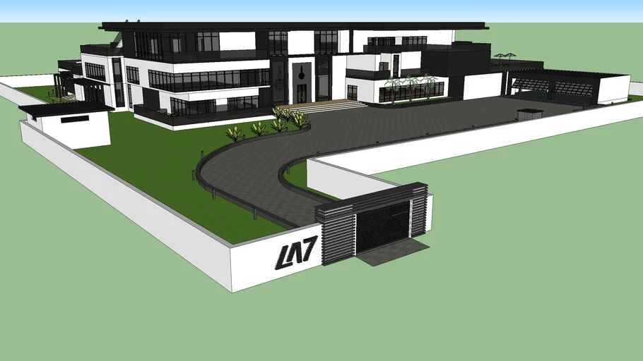 Sketchup Mansion