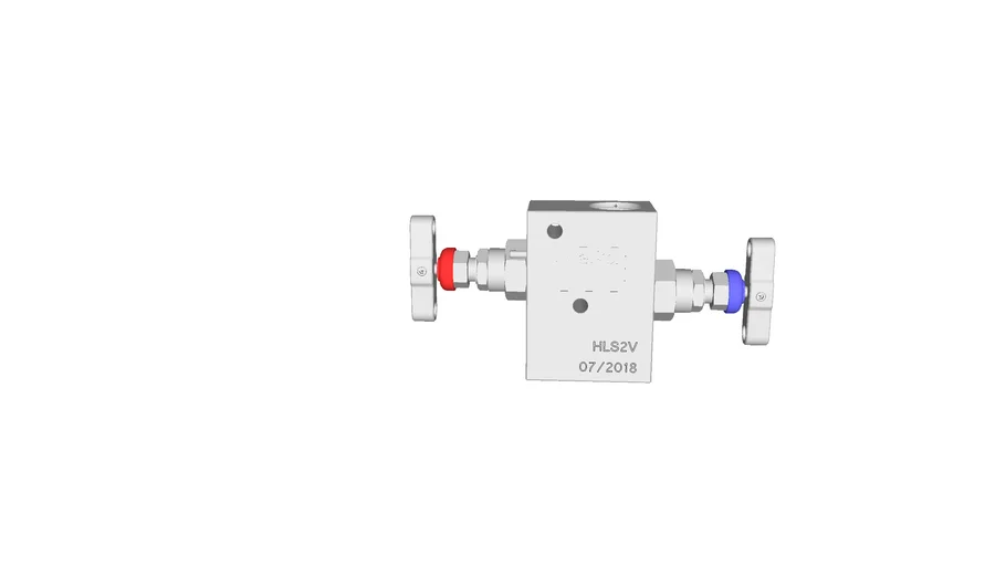 Parker Manifold 2-Valve | 3D Warehouse