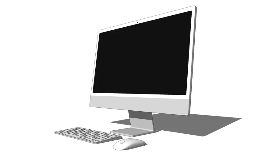 Apple iMac 24'' 2021 | 3D Warehouse