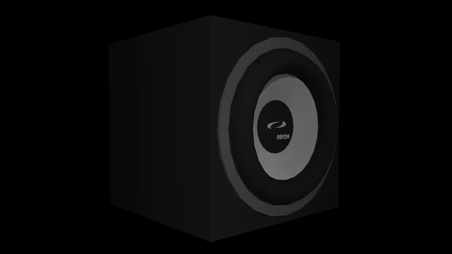 Obcon Subwoofer | 3D Warehouse
