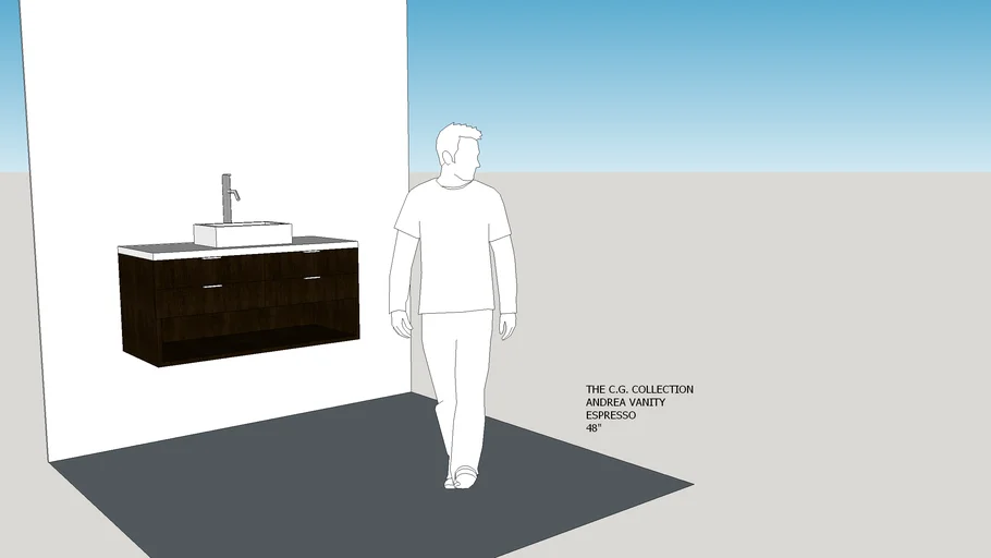 Andrea_WC-CG1001_ESP_48 | 3D Warehouse