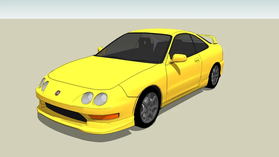 Acura Integra Type R DC2 | 3D Warehouse