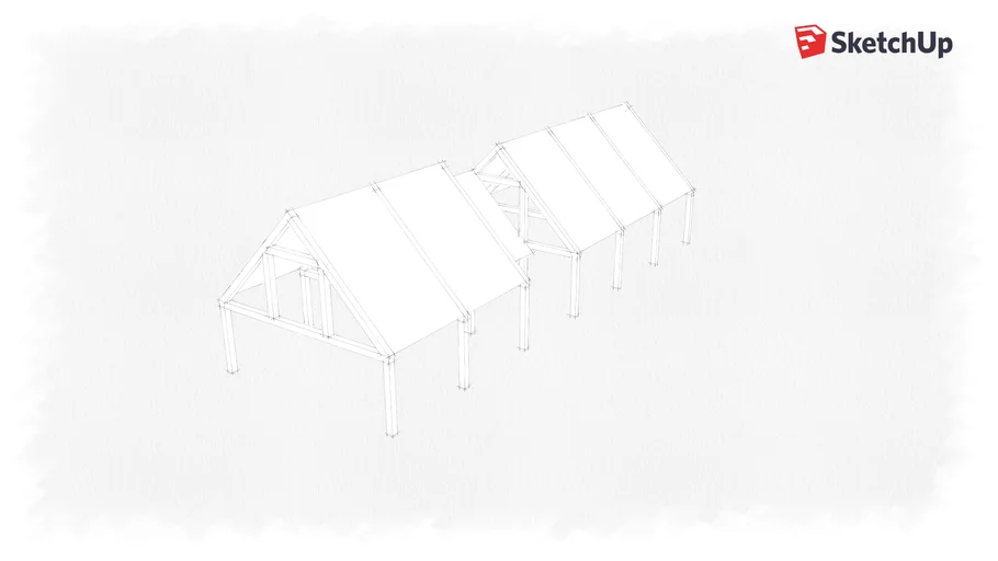 Timber frame | 3D Warehouse