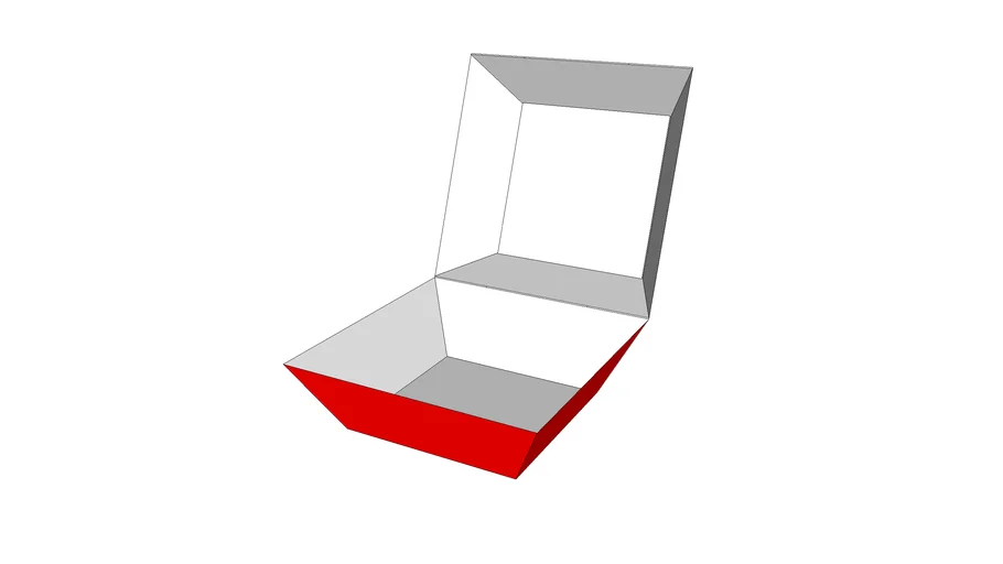 Burger Box | 3D Warehouse