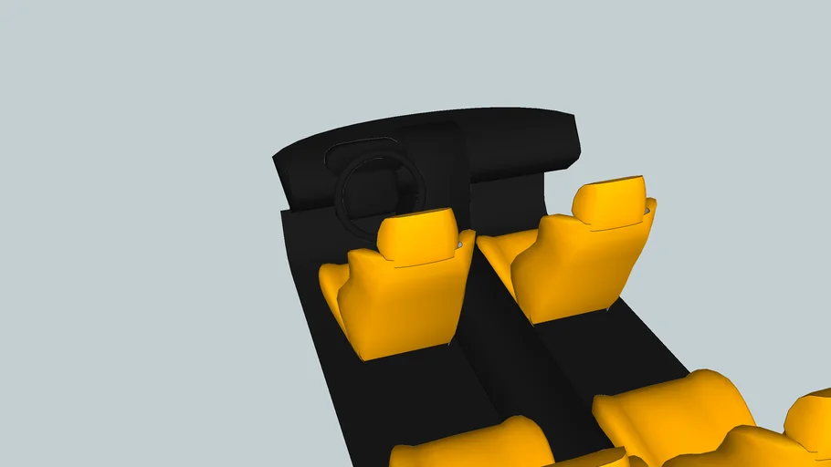 Simple car interior | 3D Warehouse