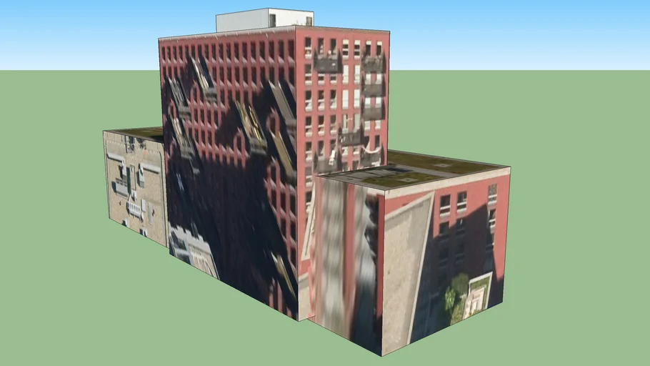 Gebouw in Amsterdam, Nederland | 3D Warehouse