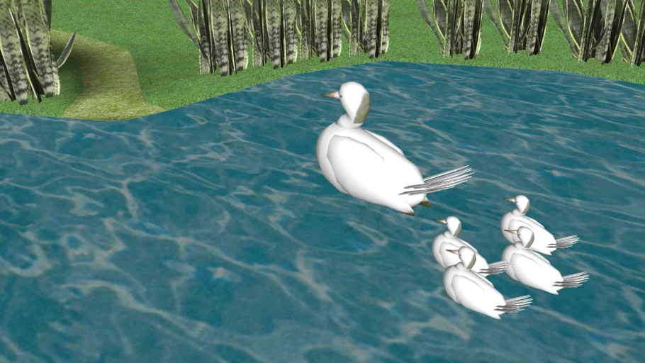 The Duck's Family | 3D Warehouse