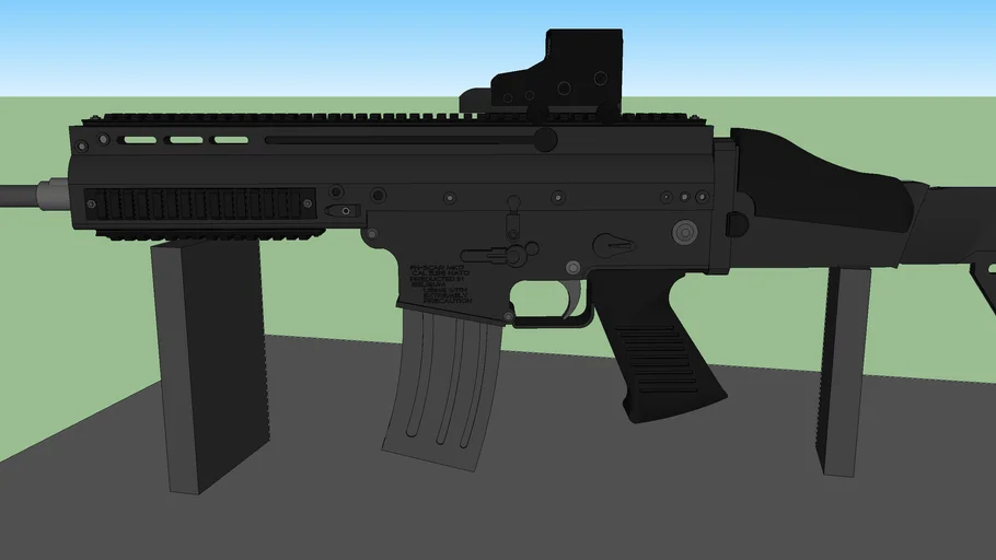 scar mod mk17 | 3D Warehouse