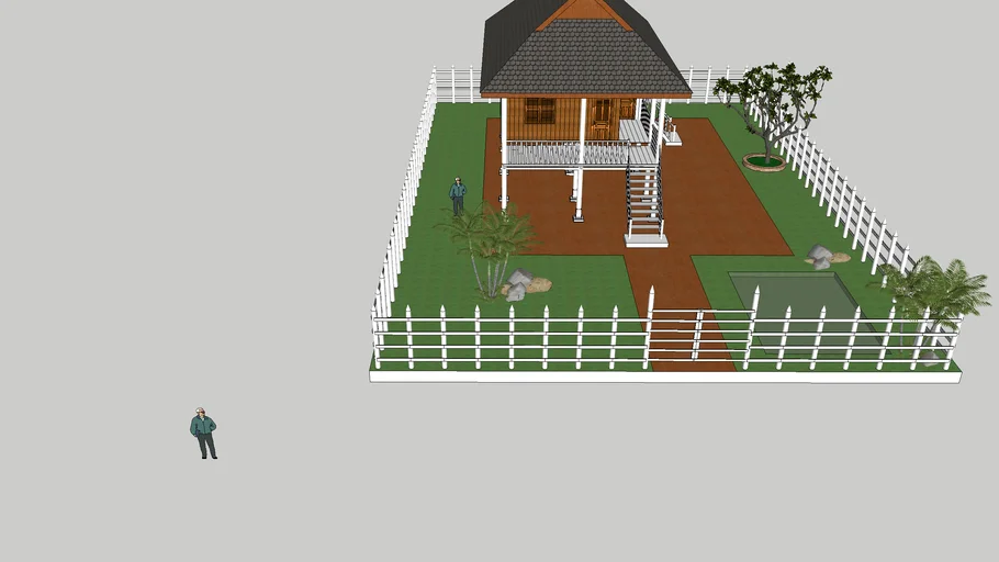 khmer house | 3D Warehouse