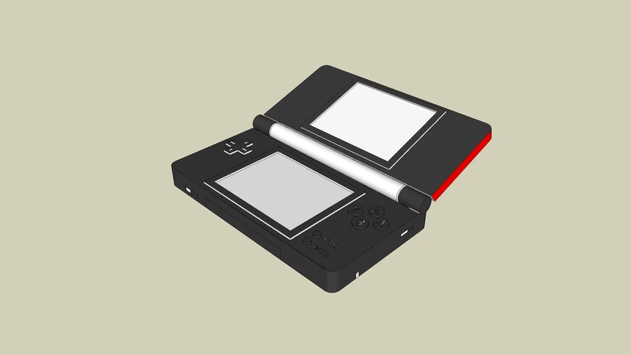 Nintendo DS Lite | 3D Warehouse