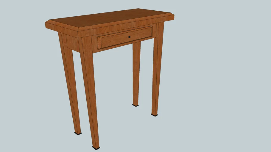 Wooden Drawer | 3D Warehouse