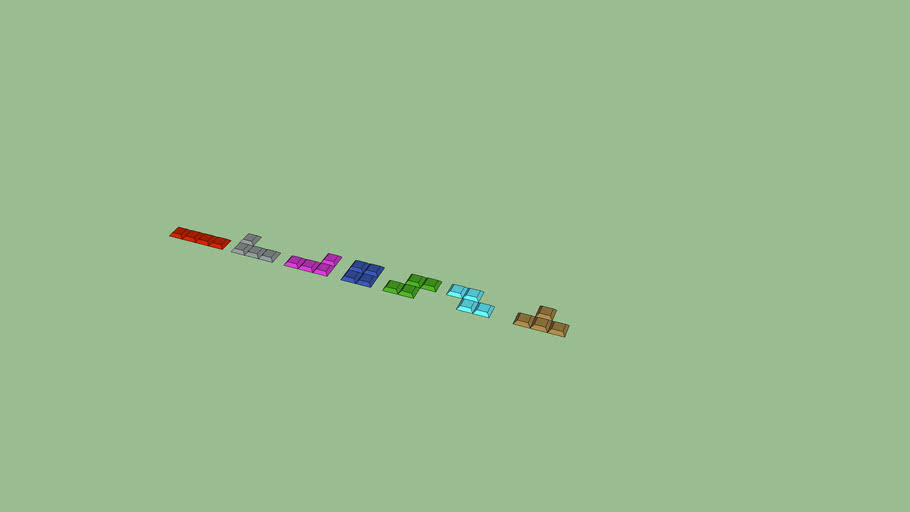 Tetrominoes | 3D Warehouse