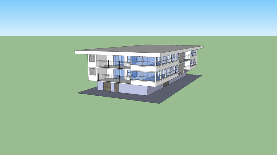 Edificio de pisos | 3D Warehouse