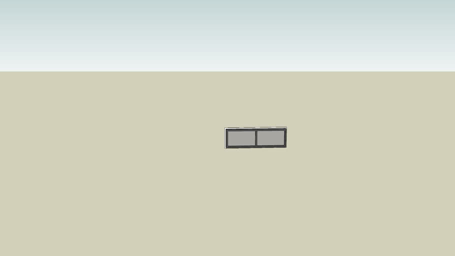 horizontal window | 3D Warehouse