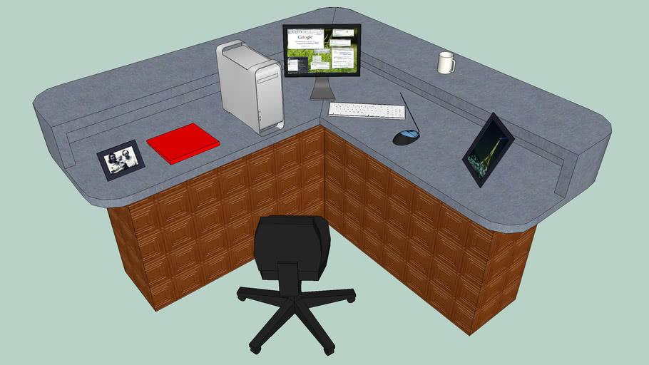 Computer Desk | 3D Warehouse