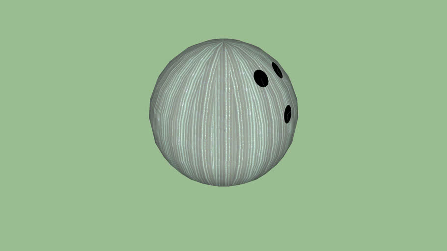 Simple Bowling Ball | 3D Warehouse