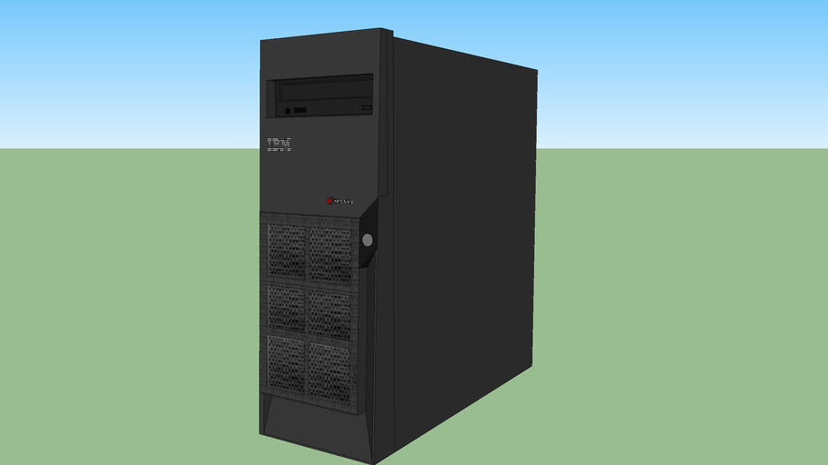 IBM eServer xSeries 200 computer server | 3D Warehouse